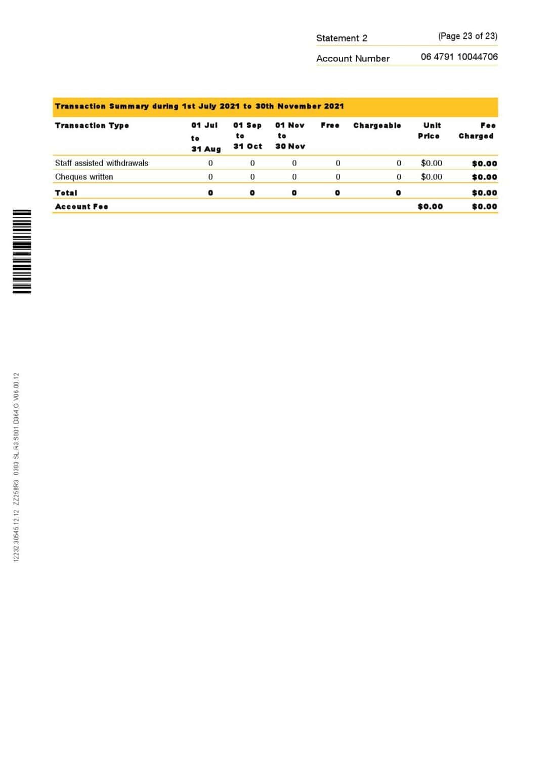 Australia Commonwealth Bank Statement Template In Word And PDF Format ...