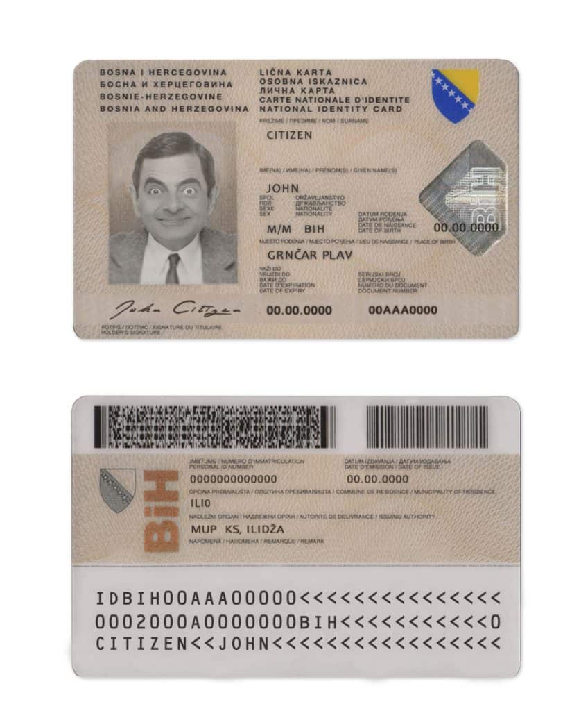 ID Card Psd Template | Mr. Verify