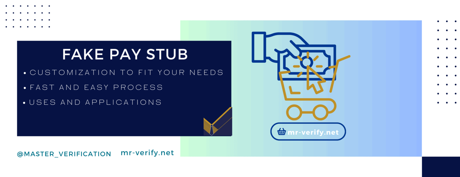 Editable Pay Stub Template | Mr. Verify