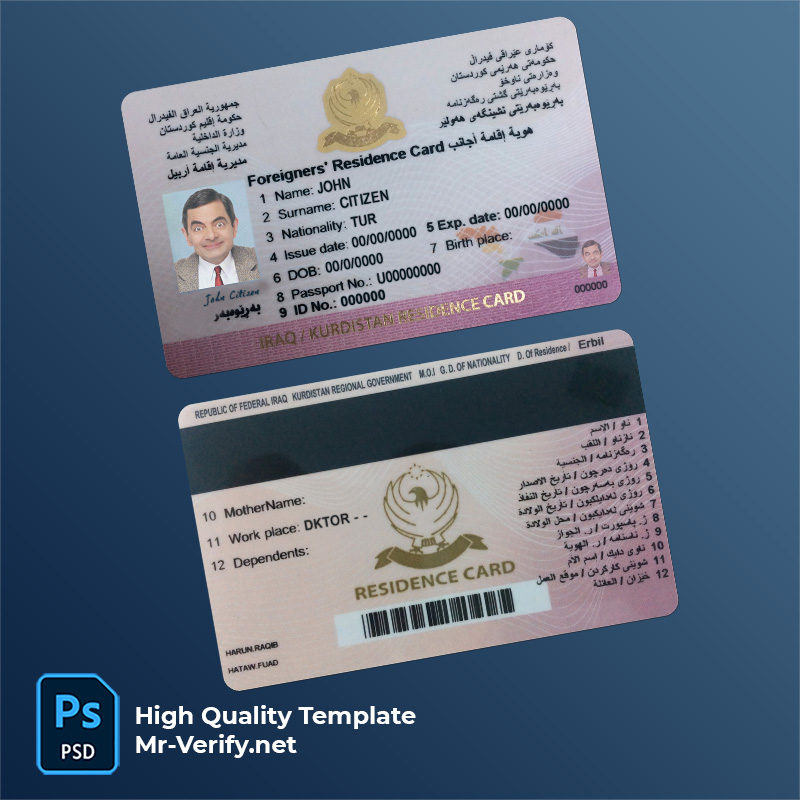 Poland Driver License PSD Template | Mr. Verify