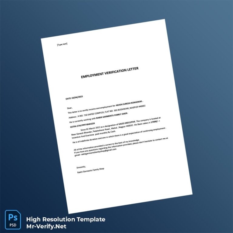 Editable India Rakhi Garments Family Shop Employment Verification ...