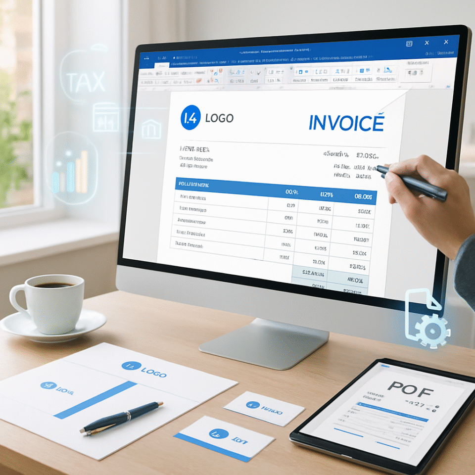 How To Create A Professional Invoice In Word (With A Free Editable ...