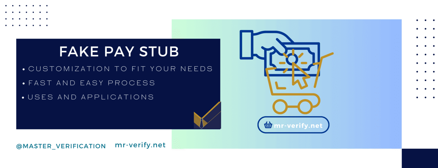 Editable Pay Stub Template | Mr. Verify